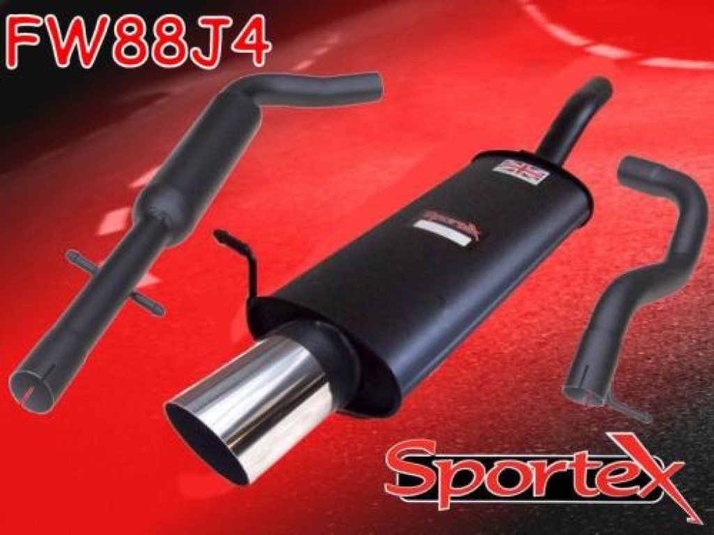 Sportex VW Golf exhaust system mk4 1997-2004 J4