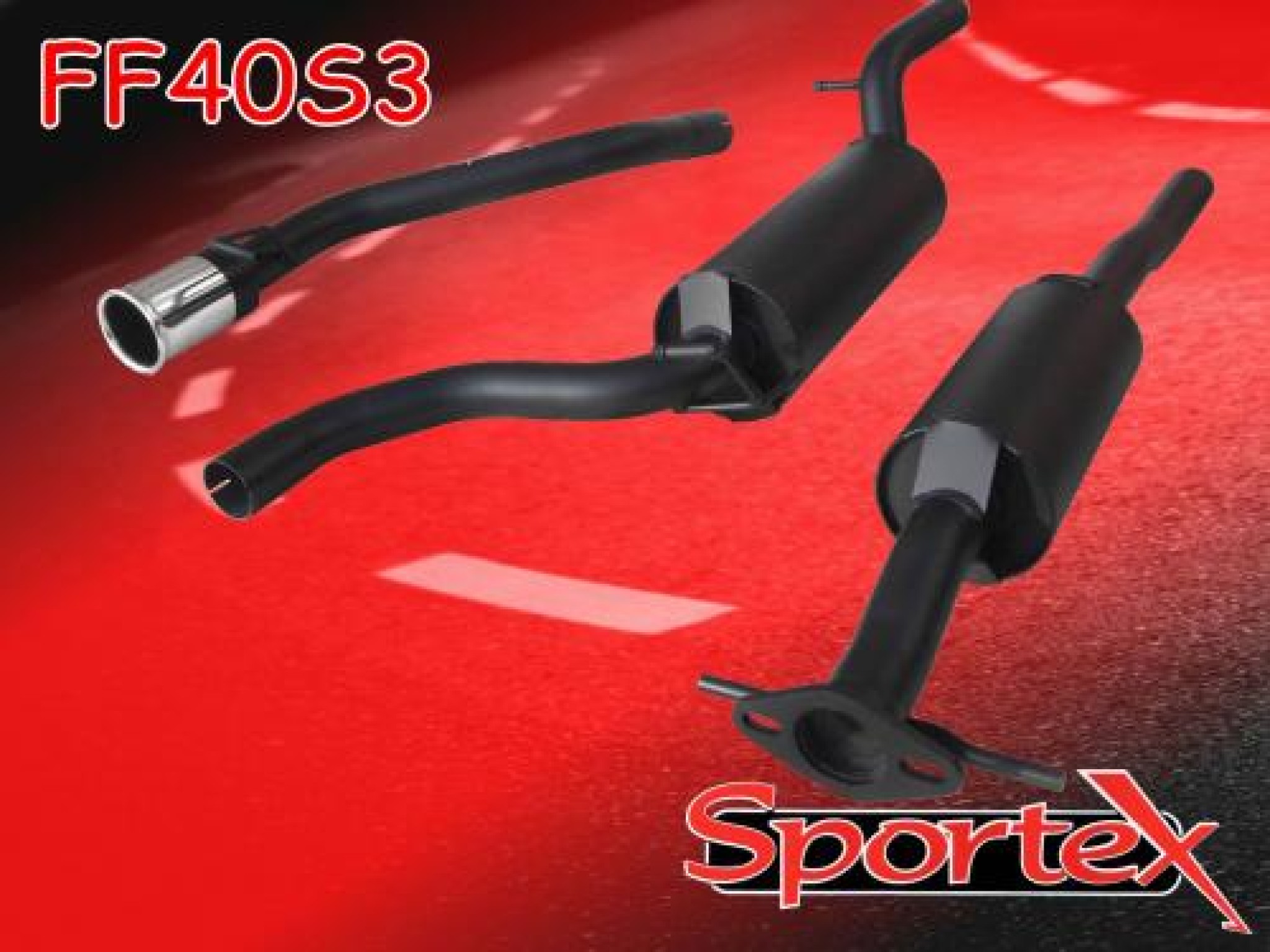 Sportex Ford Focus ST170 performance exhaust 2.0i S3