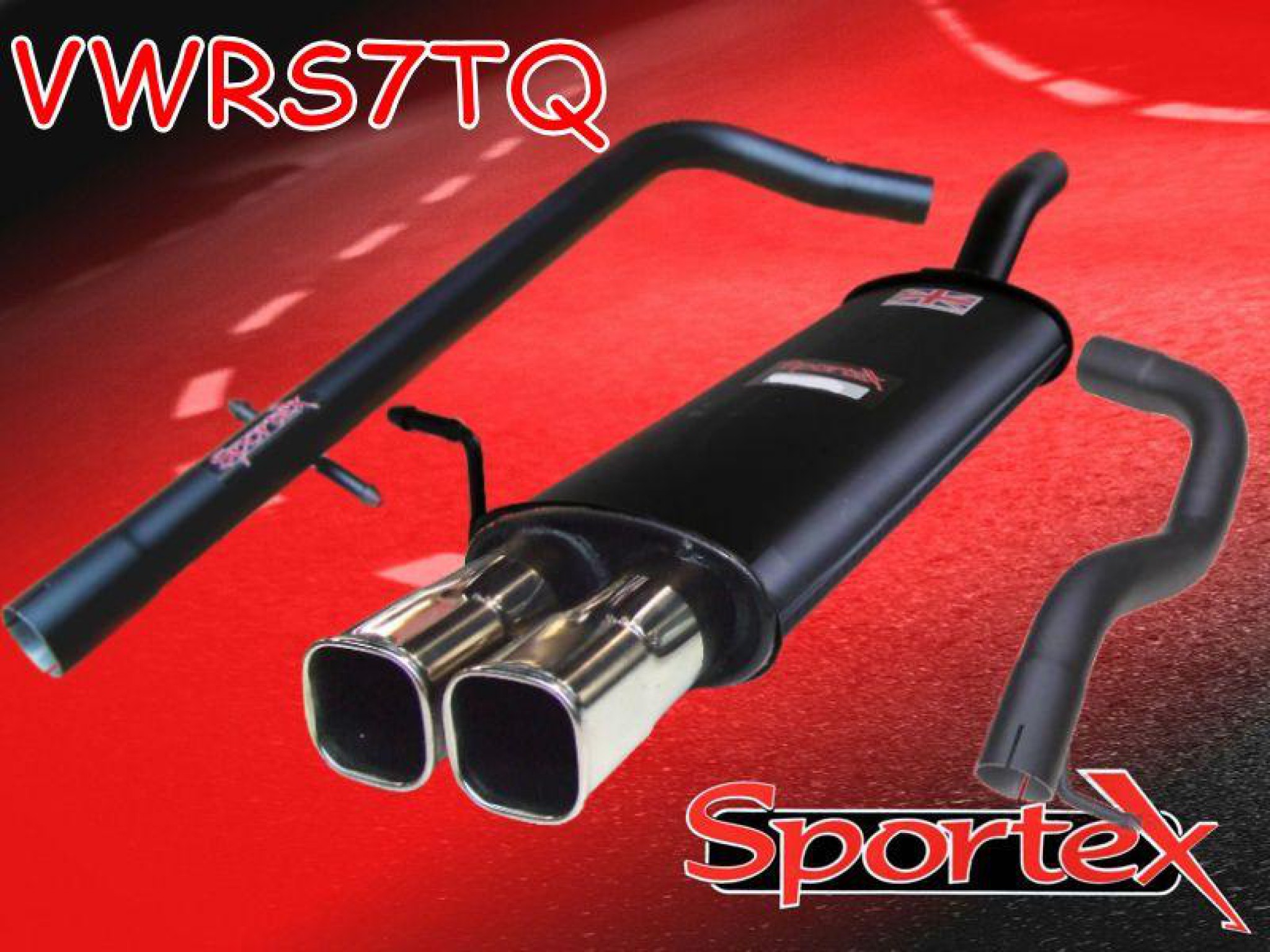 Sportex VW Golf mk4 performance exhaust system 1997-2004 TSQ