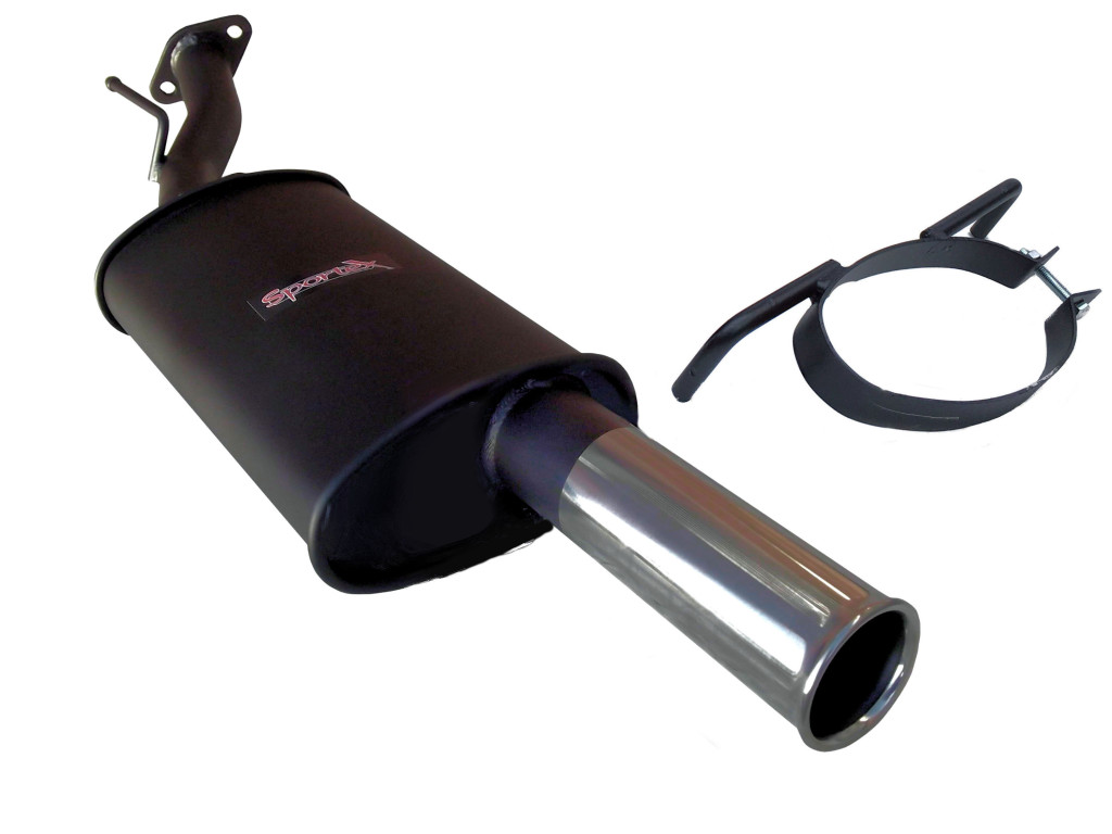 Sportex Vauxhall Astra mk4 turbo coupe exhaust back box