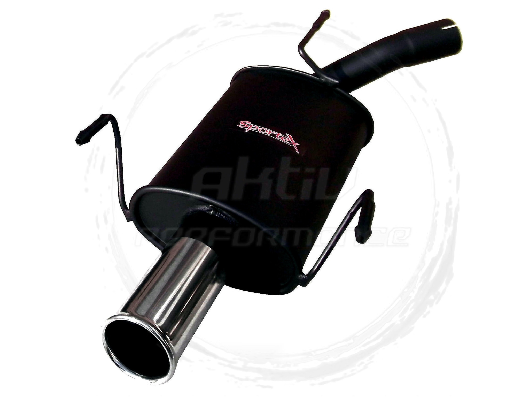 Sportex Vauxhall Corsa C exhaust back box 2000-2006 S3