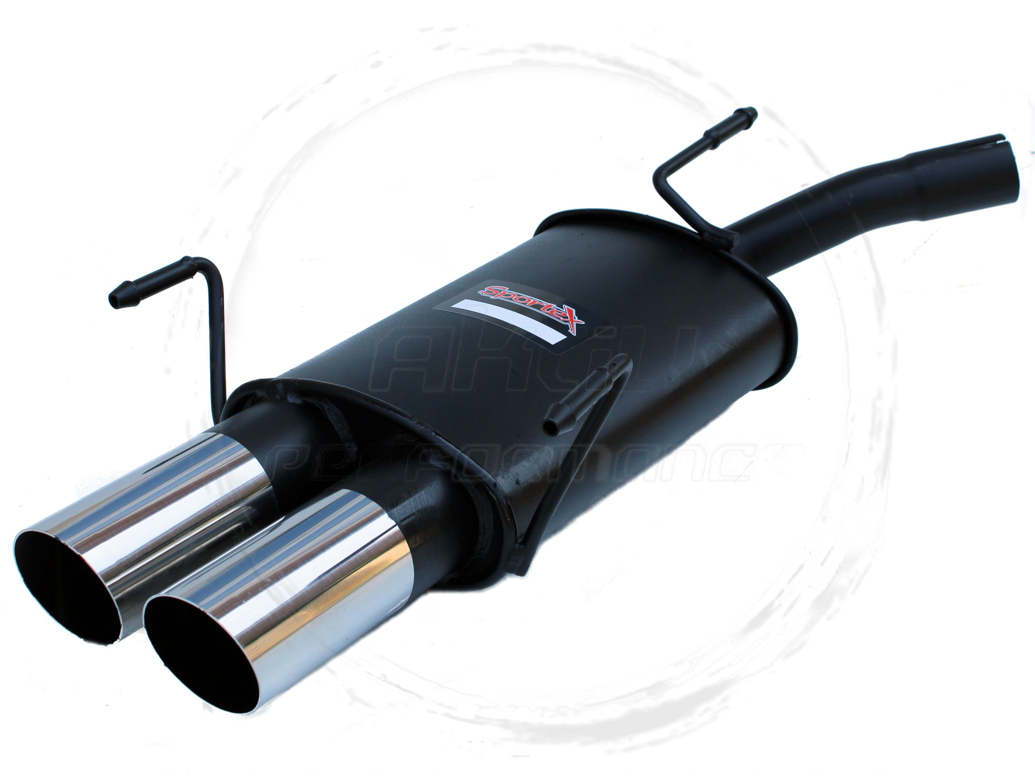 Sportex Vauxhall Corsa C exhaust back box 2000-2006 TJ