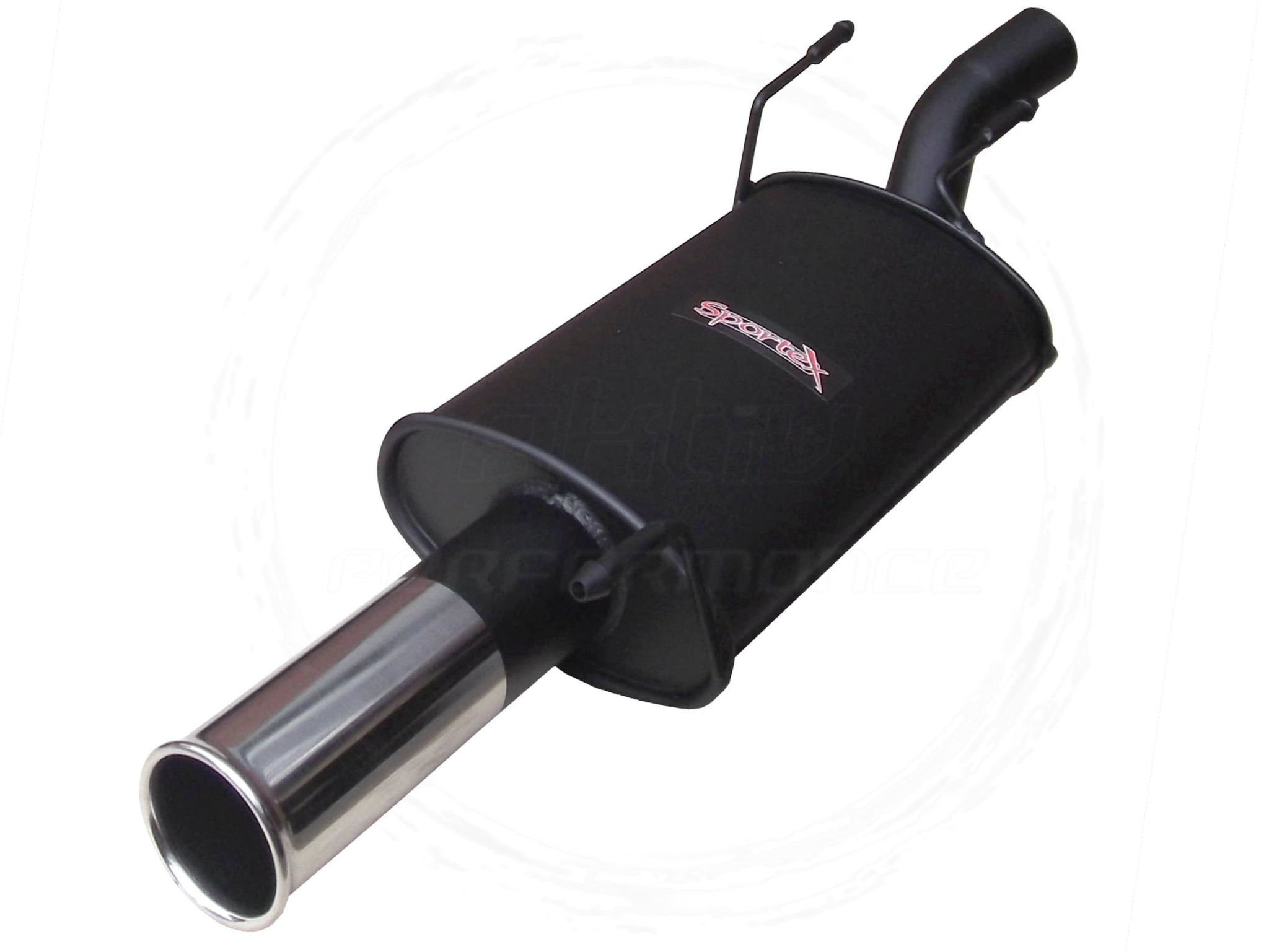 Sportex Ford Fiesta exhaust back box 1.4i 1996-2002 S3