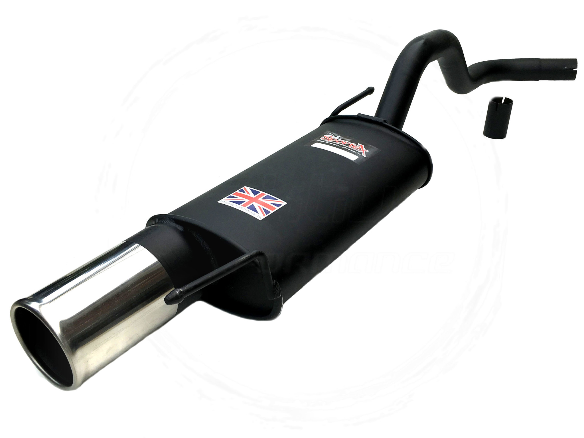 Sportex VW Polo exhaust back box 8v 16v 1994-2000 S4