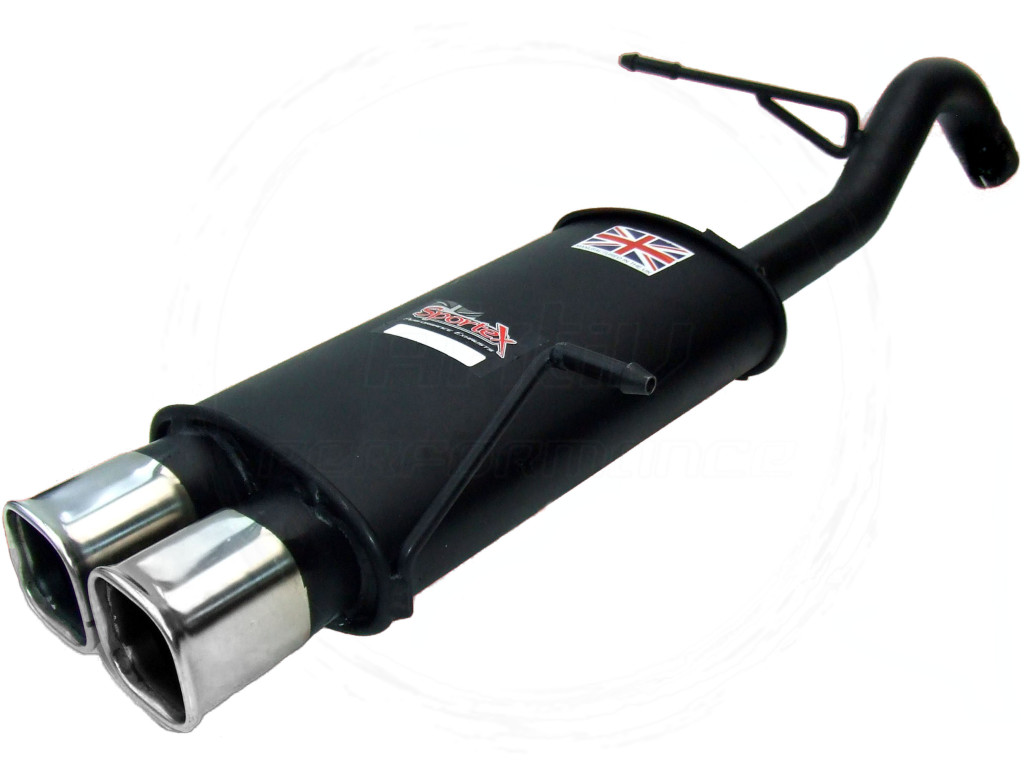 Sportex Ford Fiesta exhaust back box 1.25i 1.4i TSQ