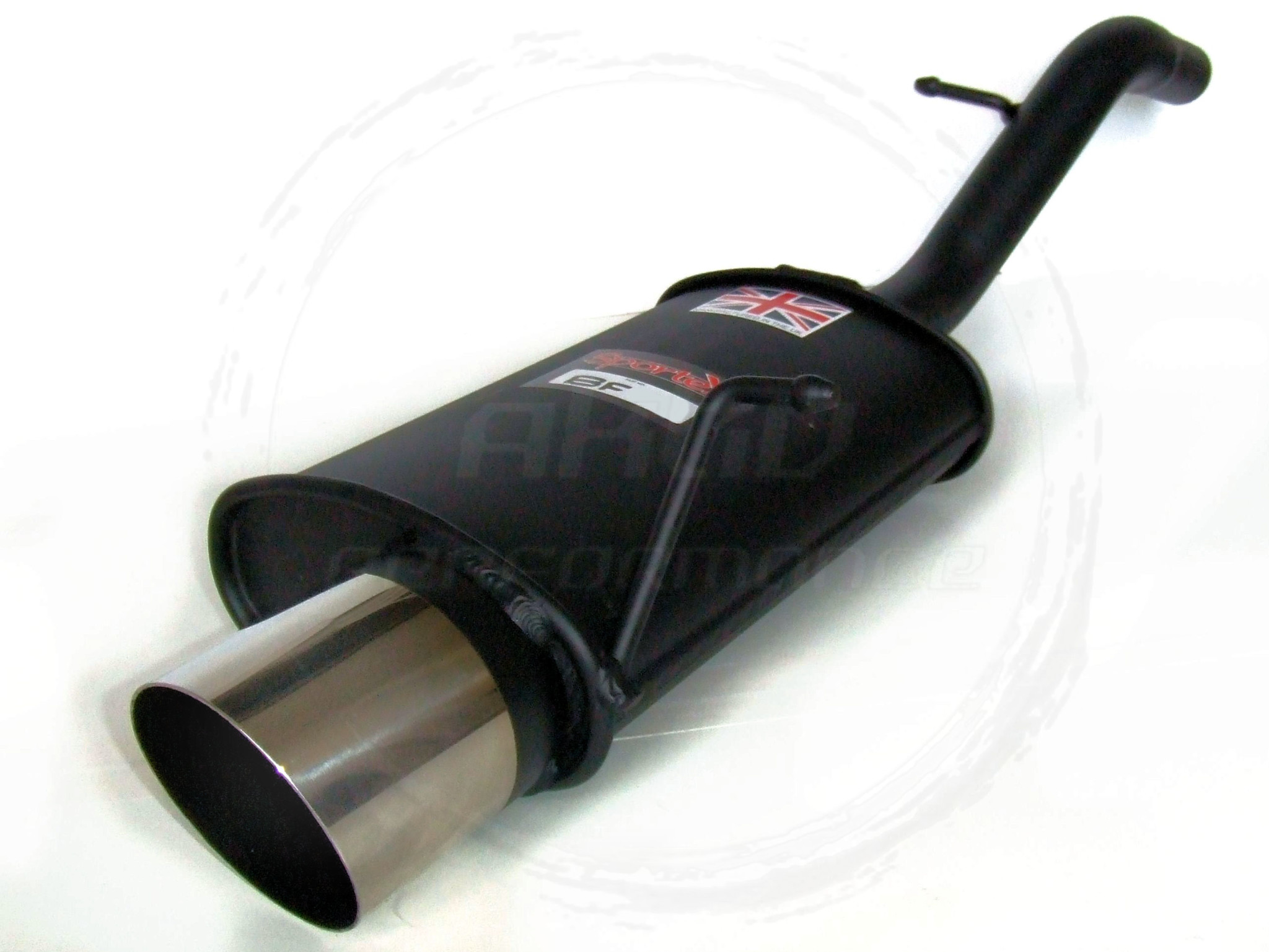 Sportex Ford Fiesta exhaust back box 1.6i 2001-2008 J4