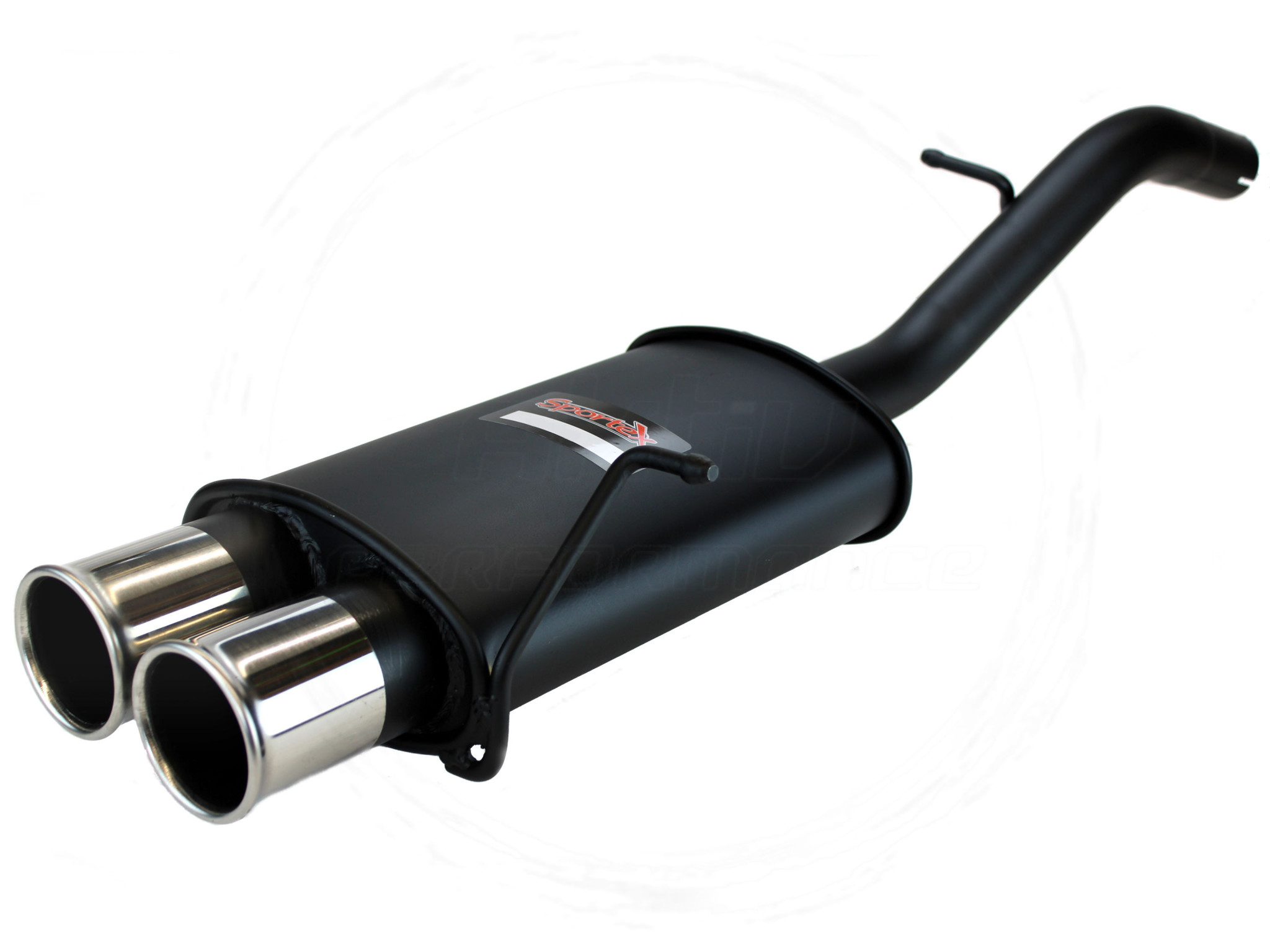 Sportex Ford Fiesta exhaust back box 1.6i 2001-2008 T3