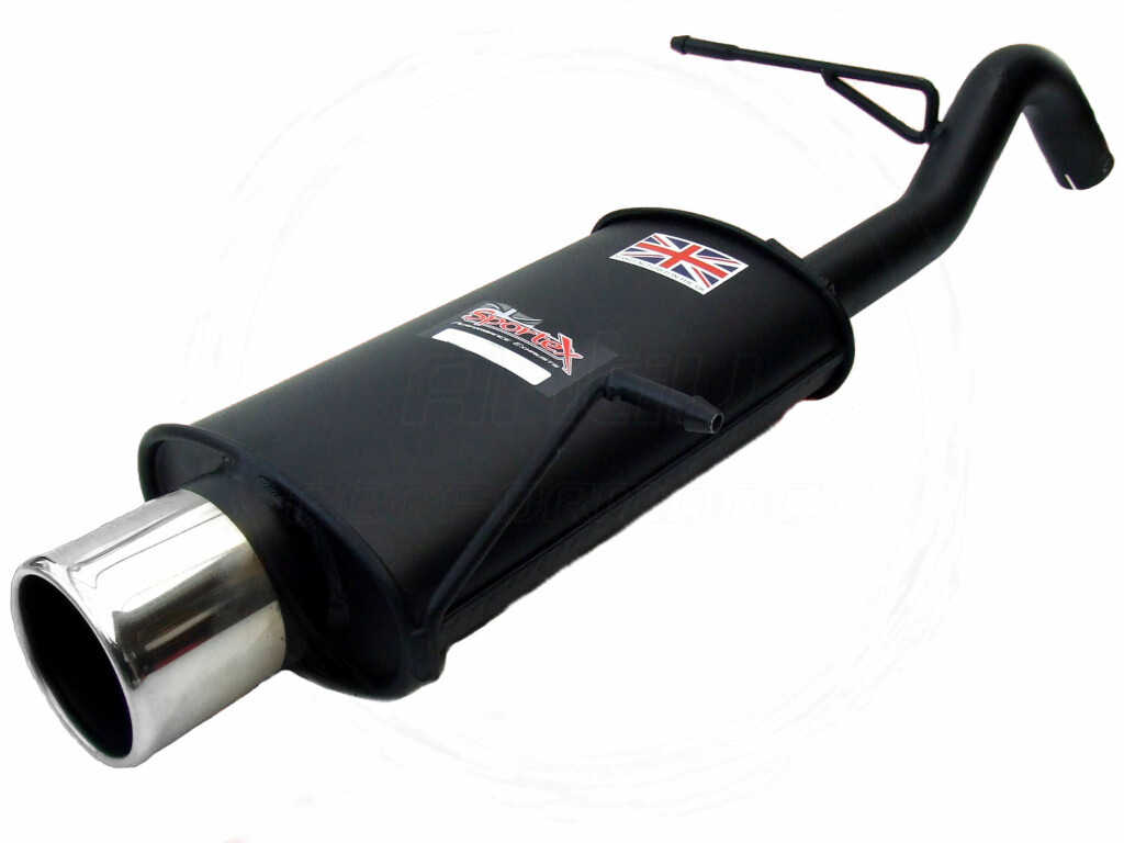 Sportex Ford Fiesta exhaust back box 1.6i 2008- S4