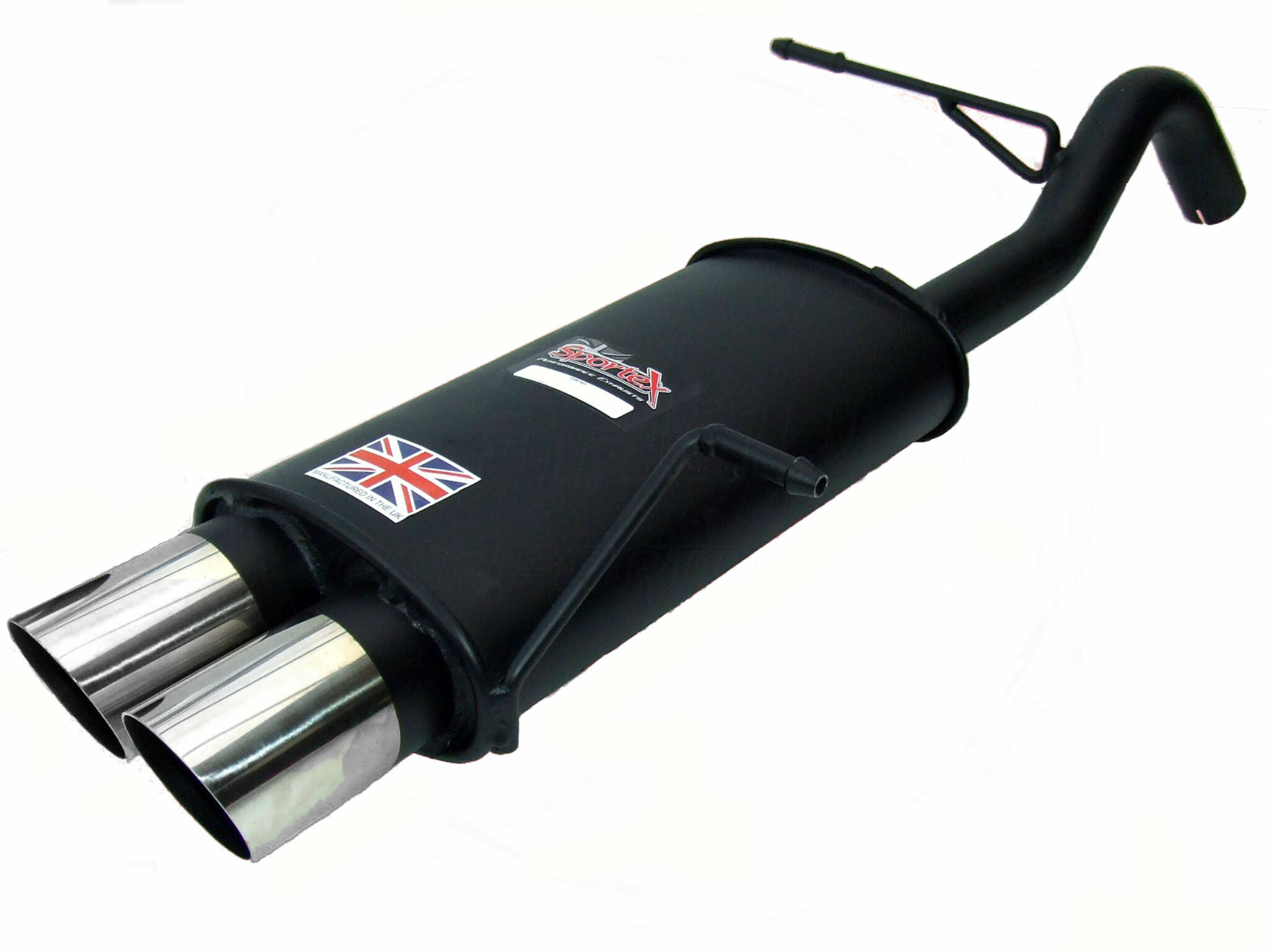 Sportex Ford Fiesta exhaust back box 1.6i 2008- TJ