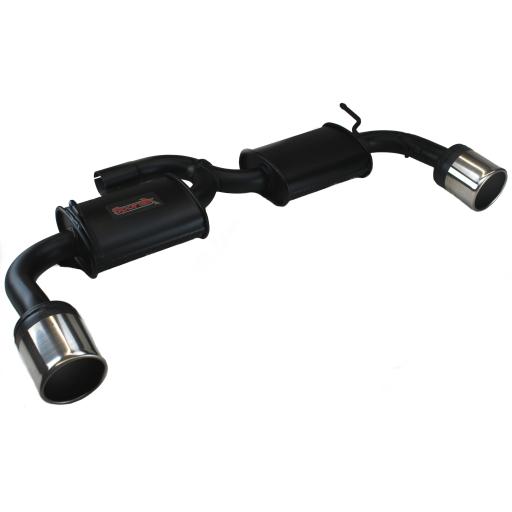 Sportex Abarth 500 performance exhaust back box S4