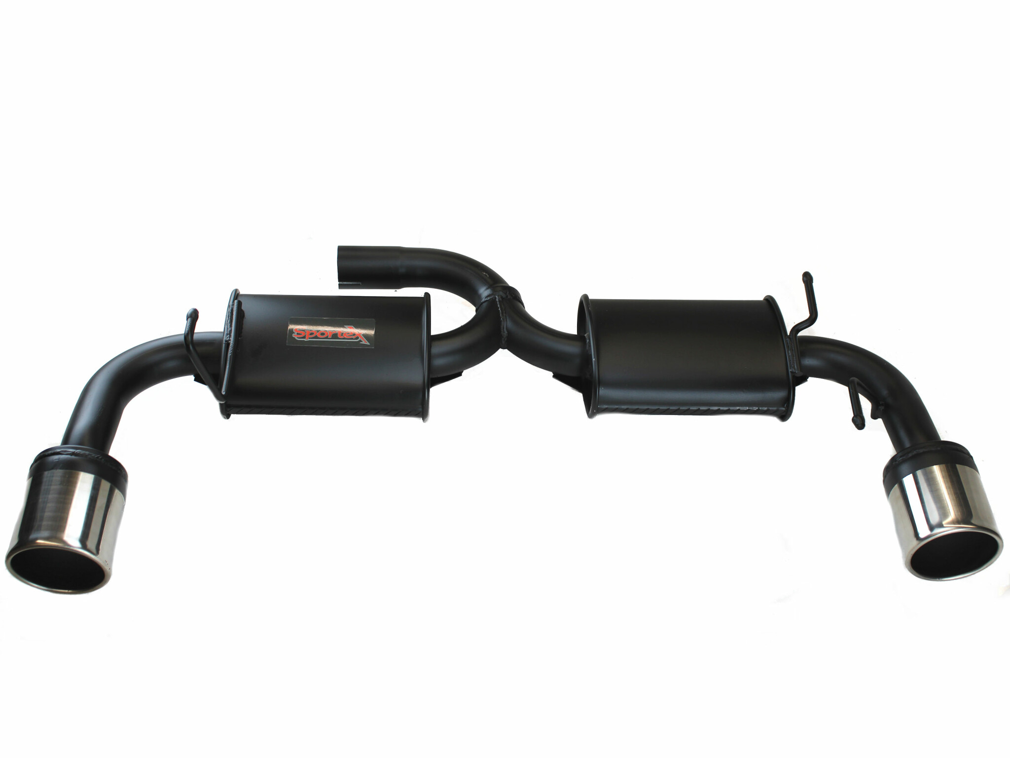 Sportex Abarth 500 performance exhaust back box S4